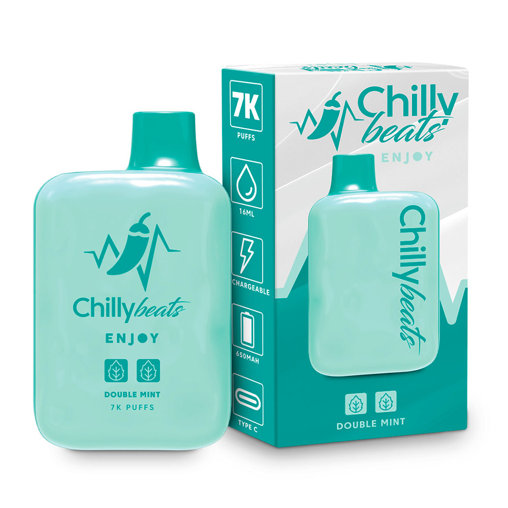 Pod Descartável Chilly Beats Enjoy 7K puffs Double Mint – House Of Vape