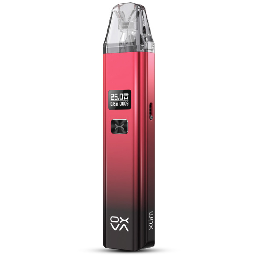 Pod Mod Oxva Xlim Pod Shiny Black Red – House Of Vape