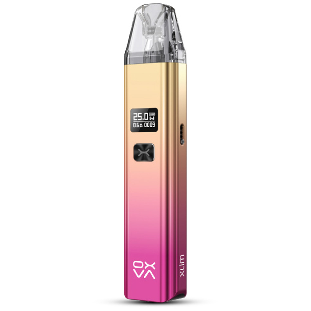 Pod Mod Oxva Xlim Pod Shiny Gold Pink – House Of Vape