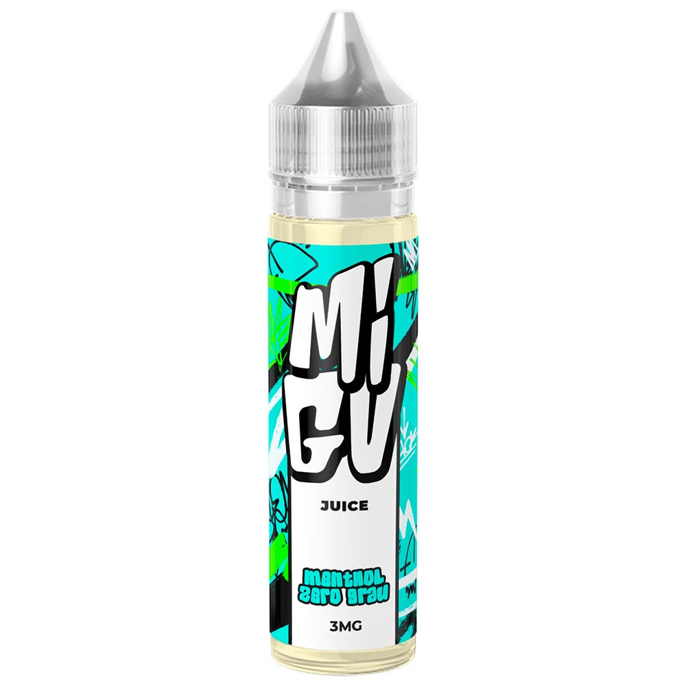 E-liquid Migo Menthol Zero Grau 60ml – House Of Vape
